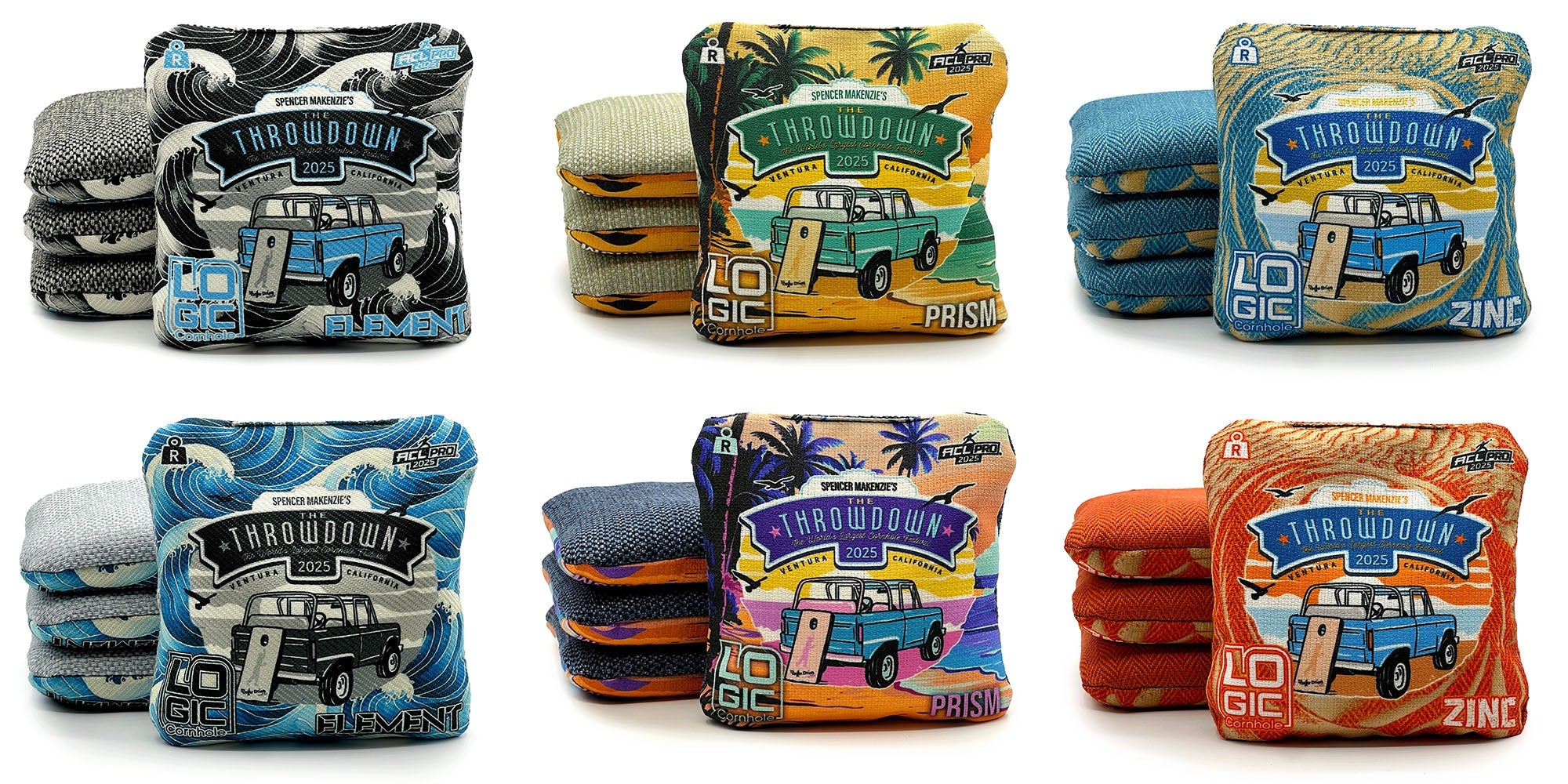 Spencer Makenzie's Throw Down Official Cornhole Bags – Logic Cornhole